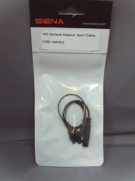 Sena 10C Earbud Adapter Split Cable 10C-A0101 - Bikerswear